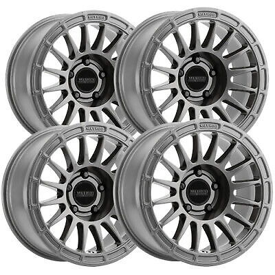 (Set of 4) Method MR314 17x7.5 5x150 +25mm Gunmetal Wheels Rims 17 ...