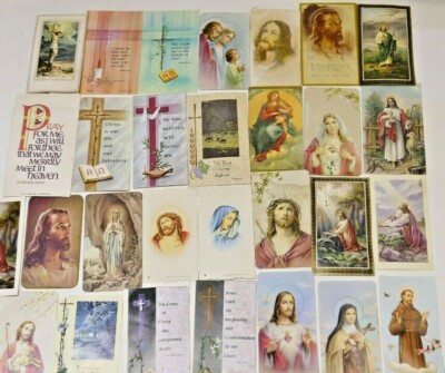 Holy Cards - Vintage Death Funeral Remembrance Card