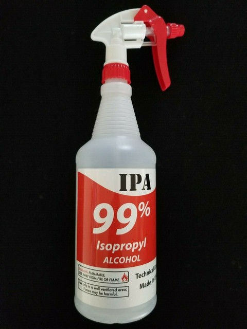 99% Pure Isopropyl Alcohol IPA Concentrated 32oz spray bottle | eBay