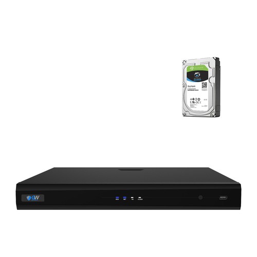 GW 8 Channel NVR H.265 4K 12MP IP Security Stand Alone Network Video ...