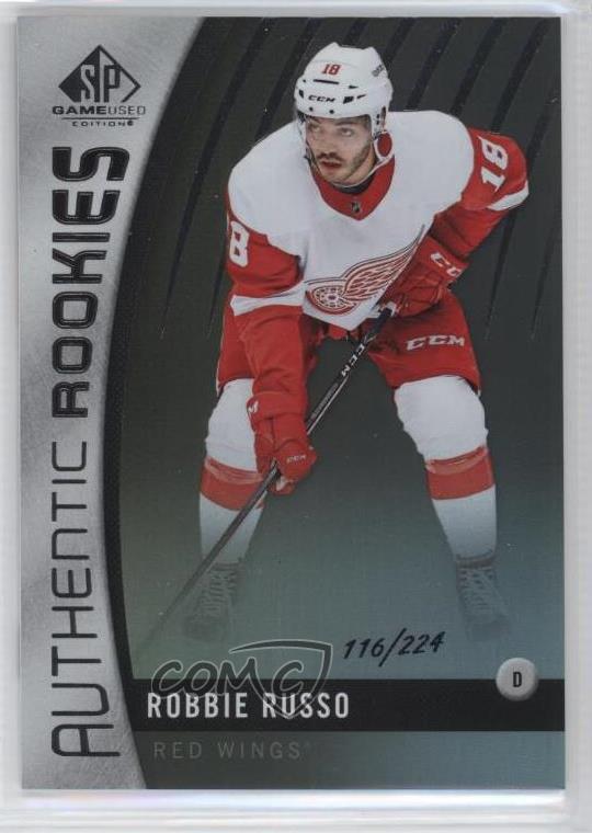 2017-18 SP Game Used - Authentic Rookies Rainbow #178 Robbie Russo /224 ...