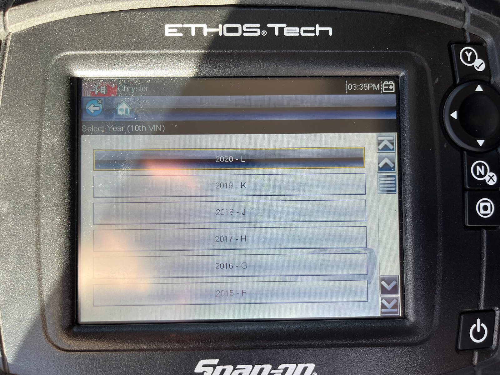 Snap-on ETHOS Tech EESC321 2018 Ver18.2bidirectional Diagnostic Scanner ...