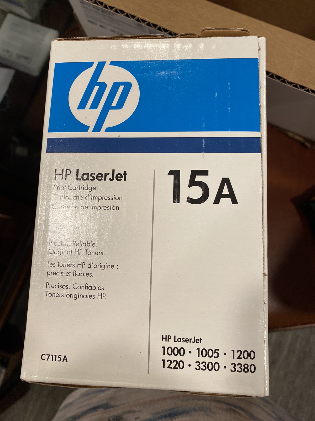 HP 15A Black Laser Jet Ink Printer Cartridge C7115A SEALED 725184518454 ...
