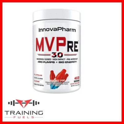 InnovaPharm MVPre 3.0 Pre-Workout 40/20 Servings Energy Pump | eBay UK