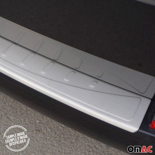 Rear Bumper Sill Cover Guard for Ford Transit Connect 2010-13 Brushed S ...