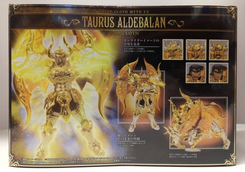 Taurus Aldebaran God Cloth Saint Seiya Myth Cloth EX Bandai Action ...