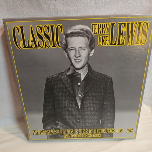 8 CD Box Set Jerry Lee Lewis Classic Jerry Lee Lewis The Definitive ...