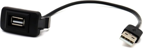 MOTONG Male to Female USB Power Port Socket Adapter for Toyota VIGO, 40 ...