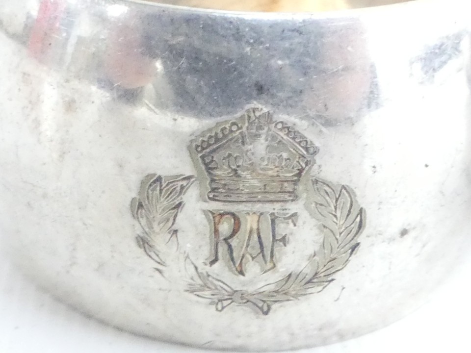 (ref288AW) Pair of antique RAF Napkin Rings | eBay UK
