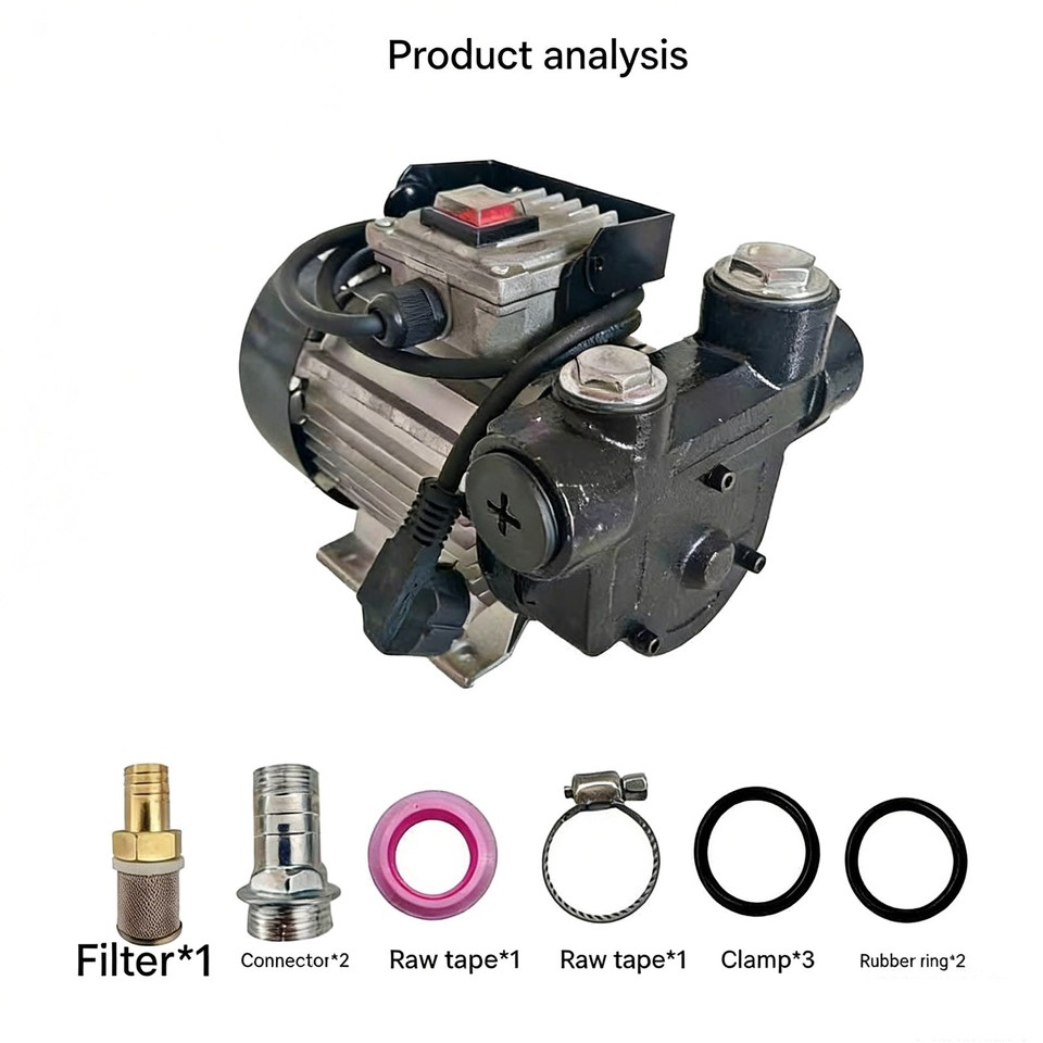 230V Bare Unit Fuel Transfer Pump Diesel Oil Fluid Kero Dispenser | eBay