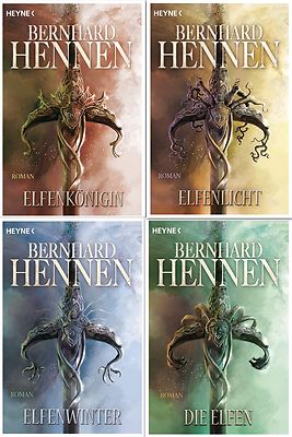 Die Elfen Reihe komplett Bernhard Hennen Elfenwinter Elfenlicht ...