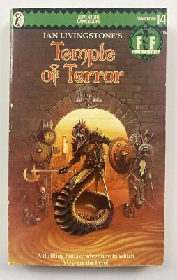Temple of Terror Fighting Fantasy **1st/1st **Green Banner Edition ...