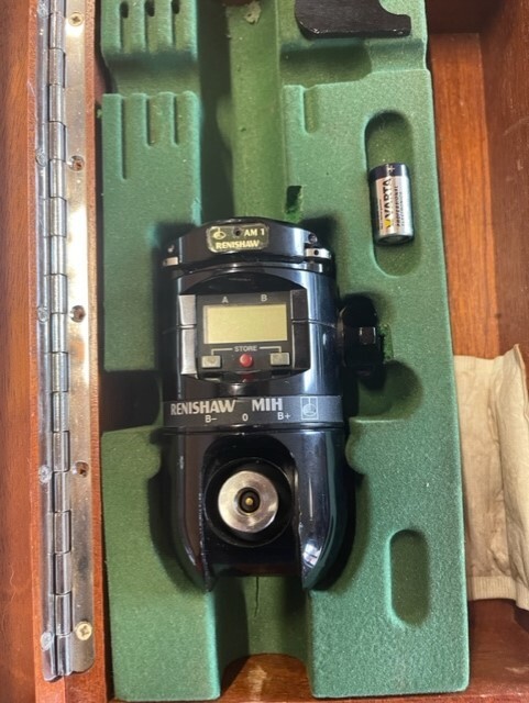 Renishaw MIH Digital Manual Indexable CMM Touch Probe Head Fully Tested ...