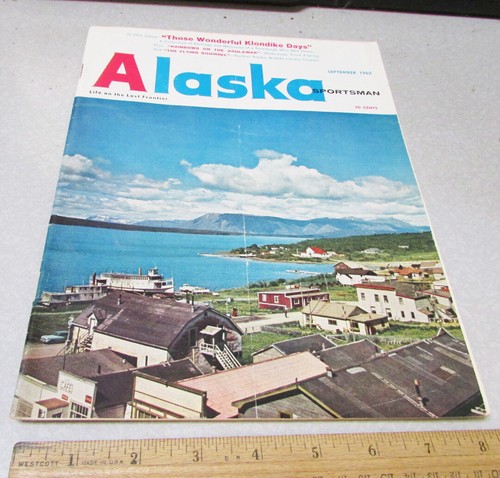 vintage September 1962 Alaska Sportsman magazine, great cover photo ...