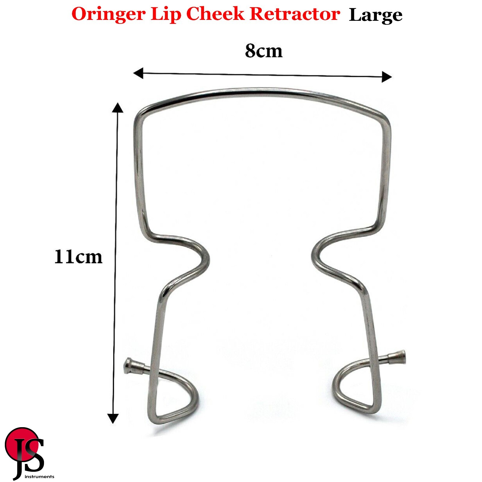 Oringer Retractor Large Dental Self Retaining Cheek & Lip Metal Wire ...