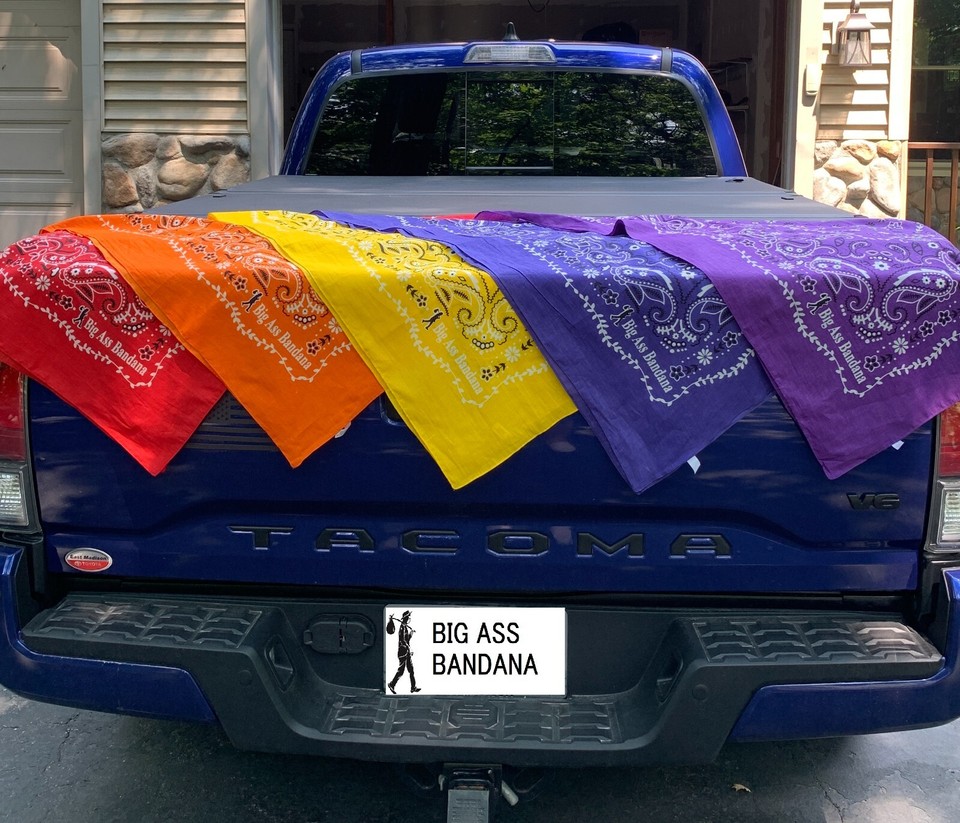 SALE! 18 Colors! Giant Extra Large Texas Size Paisley Bandana 42x42 | eBay