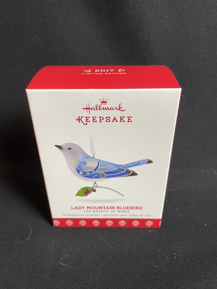 2017 Hallmark keepsake ornament Lady Mountain bluebird | eBay
