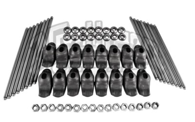 TOP END KIT SBC w/self aligning Rocker Arms TEK1736 Includes Push Rods ...
