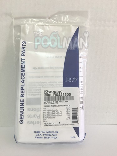 Zodiac Polaris Part # R0445500 RO445500 Seal Replacement Kit for PB4-60 ...