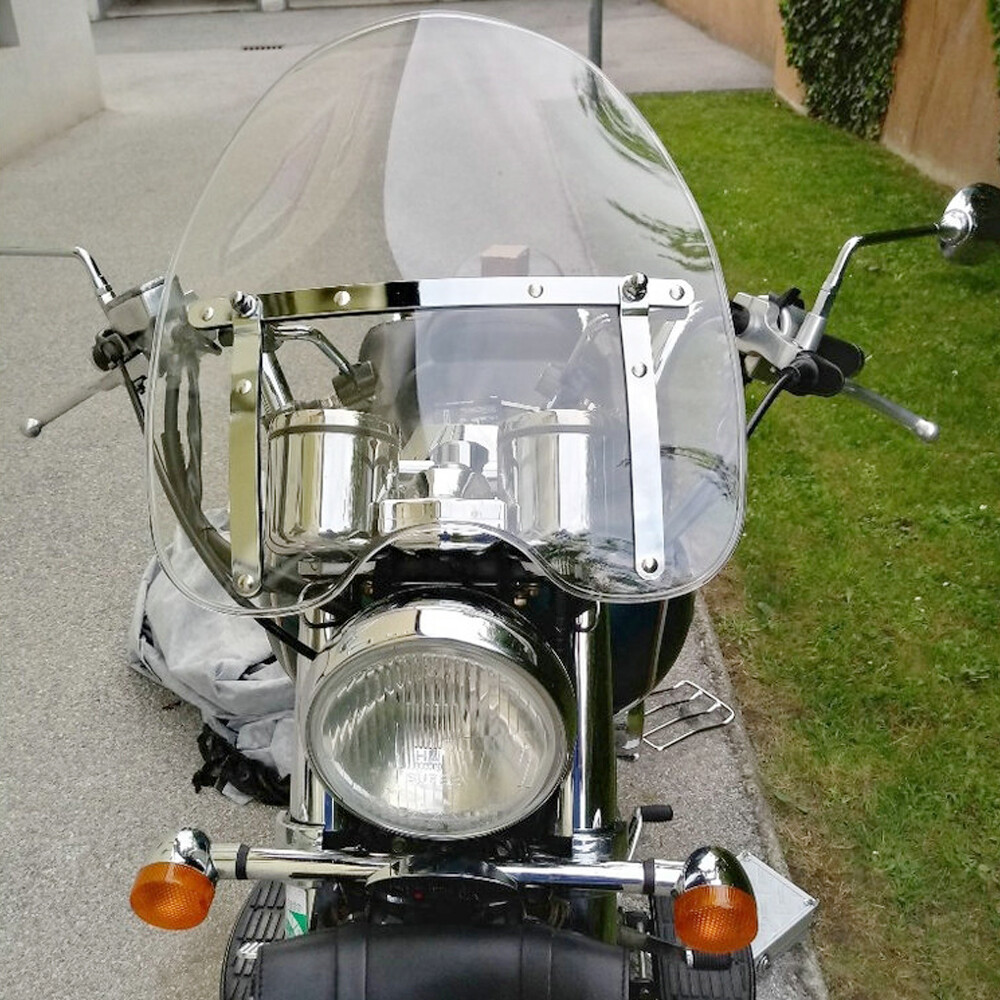 Cruiser Motorcycle Windshields Krator Motorcycle Windshield,