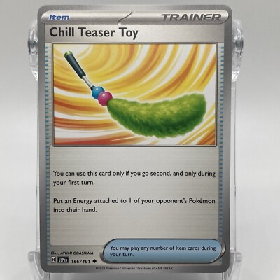 Chill Teaser Toy Non-Holo Uncommon 166/191 Pokémon TCG Surging Sparks ...