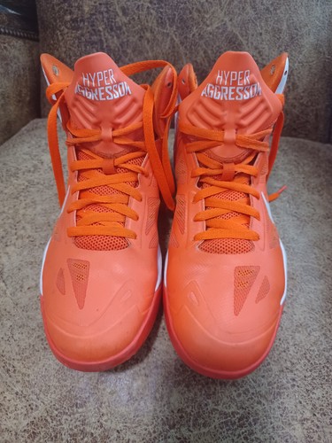 Nike Hyper Aggressor Air Max Model 524867-800 Orange Size 9 ...