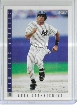 1993 Score #338 Andy Stankiewicz New York Yankees | eBay