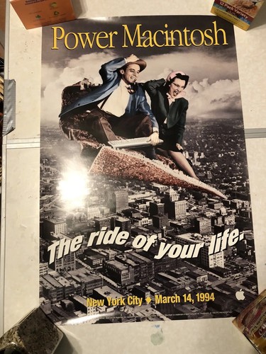 Apple Macintosh Computer Vintage Event Poster 1994 New York City | eBay