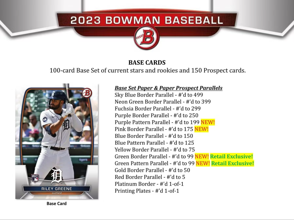 Texas Rangers 2023 3x Bowman Chrome Inception Flagship Baseball #1225 ...