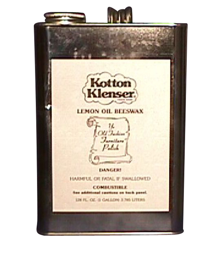 Kotton Klenser Lemon OIL Beeswax Preservative Polish 1 Gallon | eBay