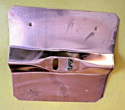 LINE HARDWARE PGPC-56 POLE GROUNDING PLATE COPPER 7.5" X 7.5" X .025 ...