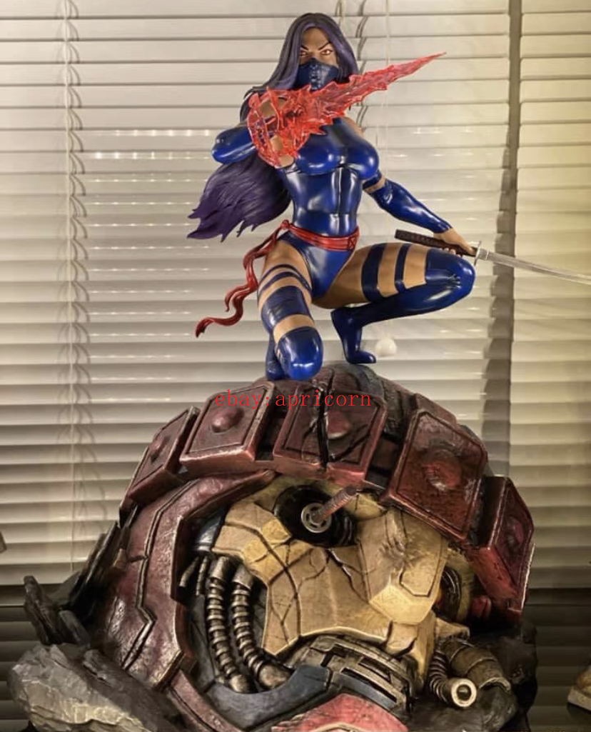 Angry Monkey 1/4 Psylocke Resin Figure Statue Model Collection Limited ...