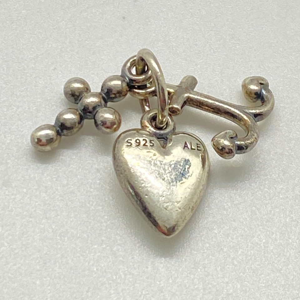 Authentic Pandora Faith Hope & Charity Pink CZ Pendant ~ Charm 791120CZ ...