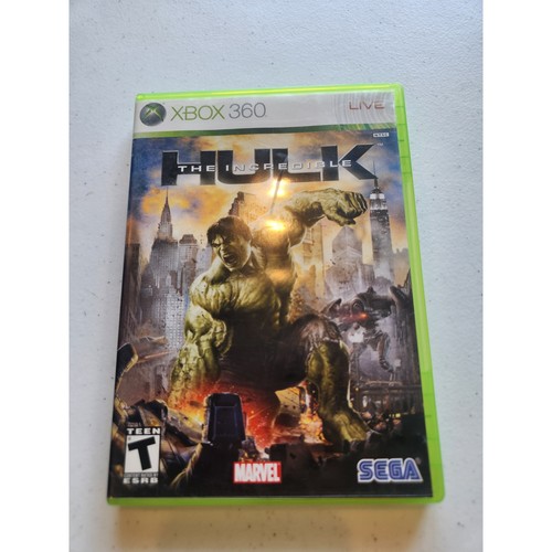 The Incredible Hulk (Microsoft Xbox 360, 2008) w/ Manual | eBay