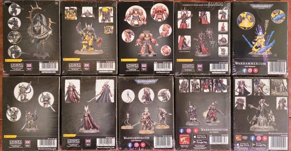 Warhammer+ Year One - Five Models Comemmorative Series All Limited Time ...