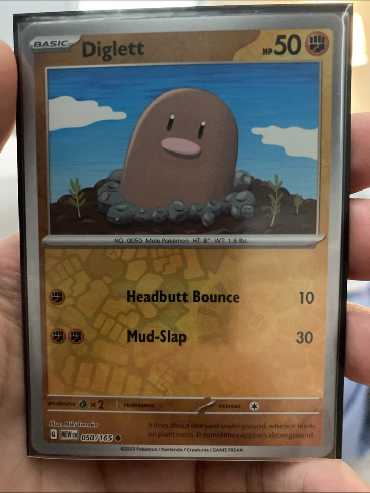 Diglett 050/165 Sv: Scarlet & Violet 151 Reverse Holo | eBay