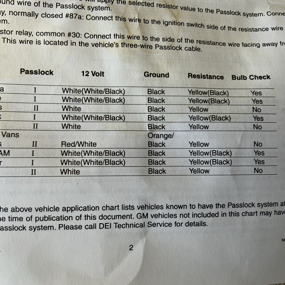 Directed Electronics DEI 555T, GM Passlock Interface Module / PK1 PK2 Bypass | eBay