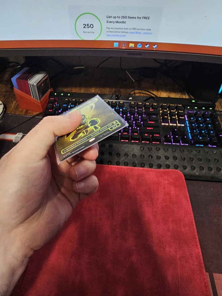 Aang, Swift Savior (Borderless) (Neon Ink Foil) Avatar: The Last ...