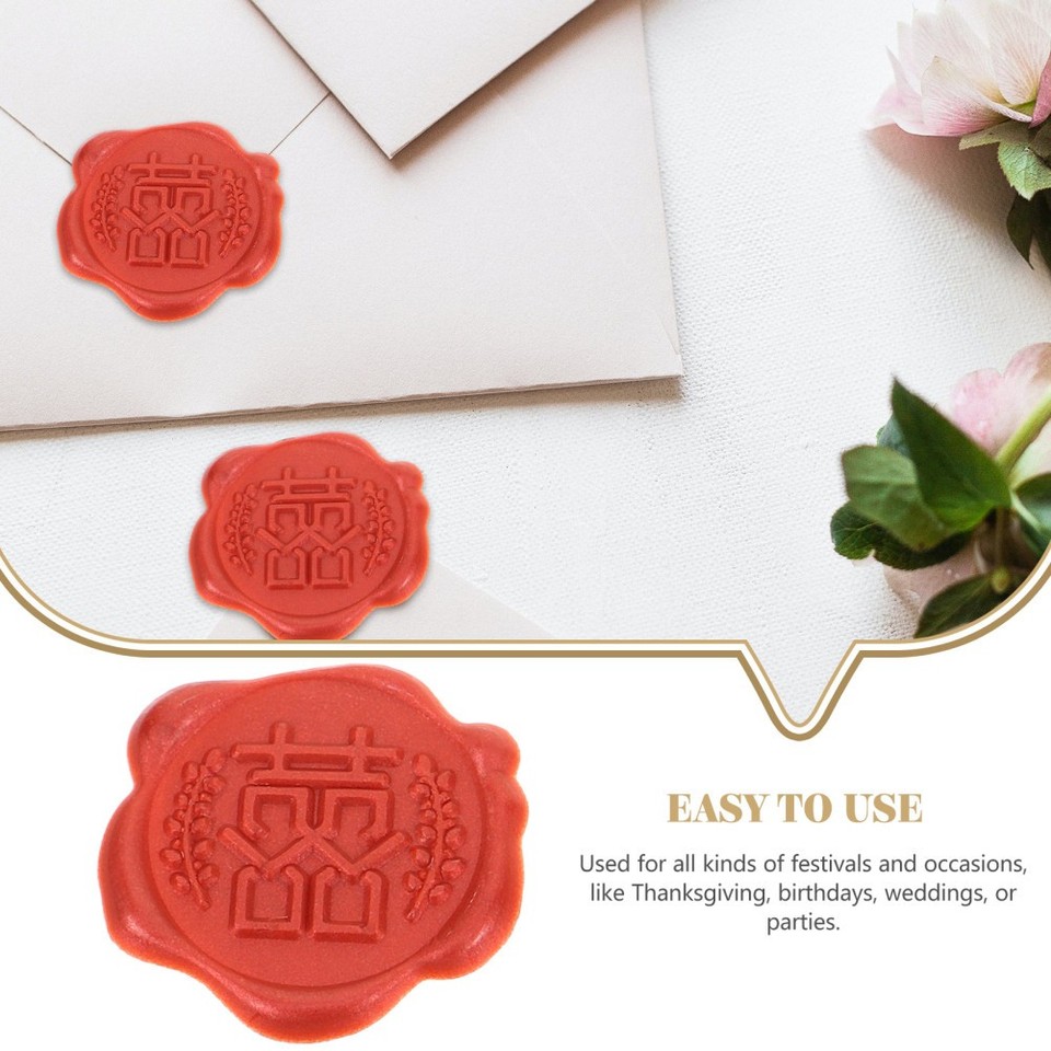 10 Pcs Stamp Sealing Sticker Wedding Envelope Stickers Decals for Seals ...