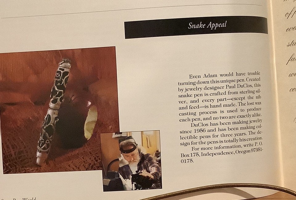 Vintage Pen World International Magazine Nov./Dec. 1992 Volume 6, No. 2 ...