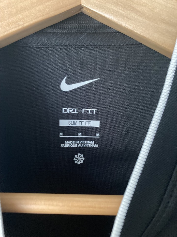 Nike Dry-Fit Referee Match Official Shirt - Football - Medium - Black | eBay UK