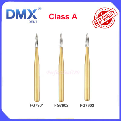 Dental Trimming&Finishing Carbide Burs Bur Tungsten Steel Gold FG7901 ...