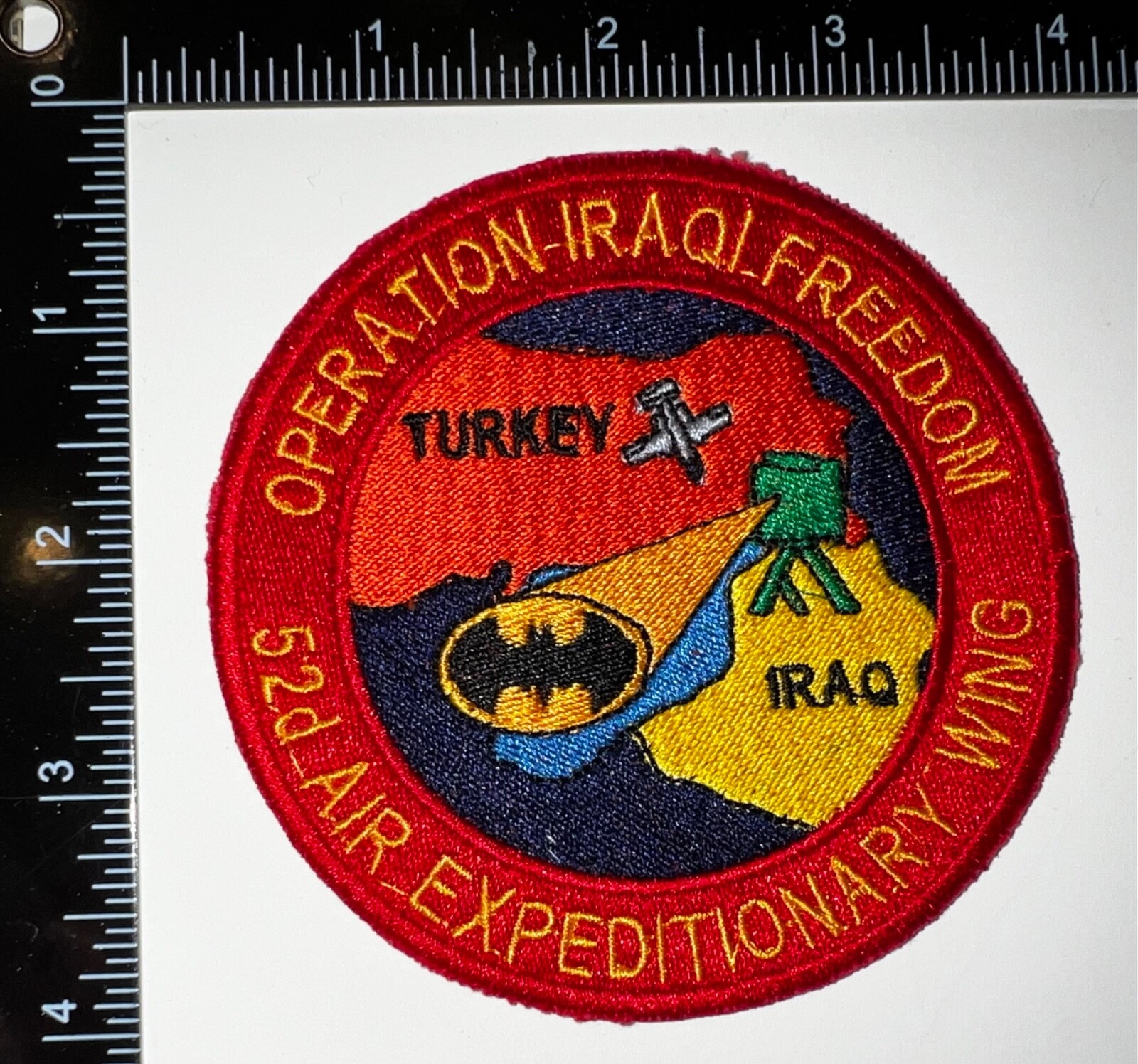 OIF Operation Iraqi Freedom USAF 52nd Air Expeditionary Wing Turkey ...
