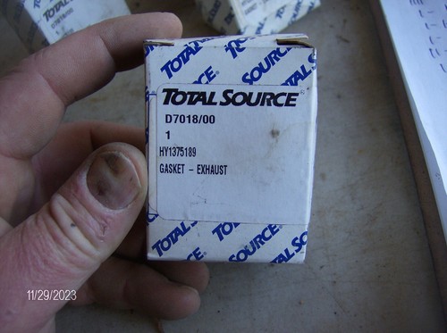 TOTAL SOURCE HY 1375189 EXHAUST GASKET FITS HYSTER YALE | eBay