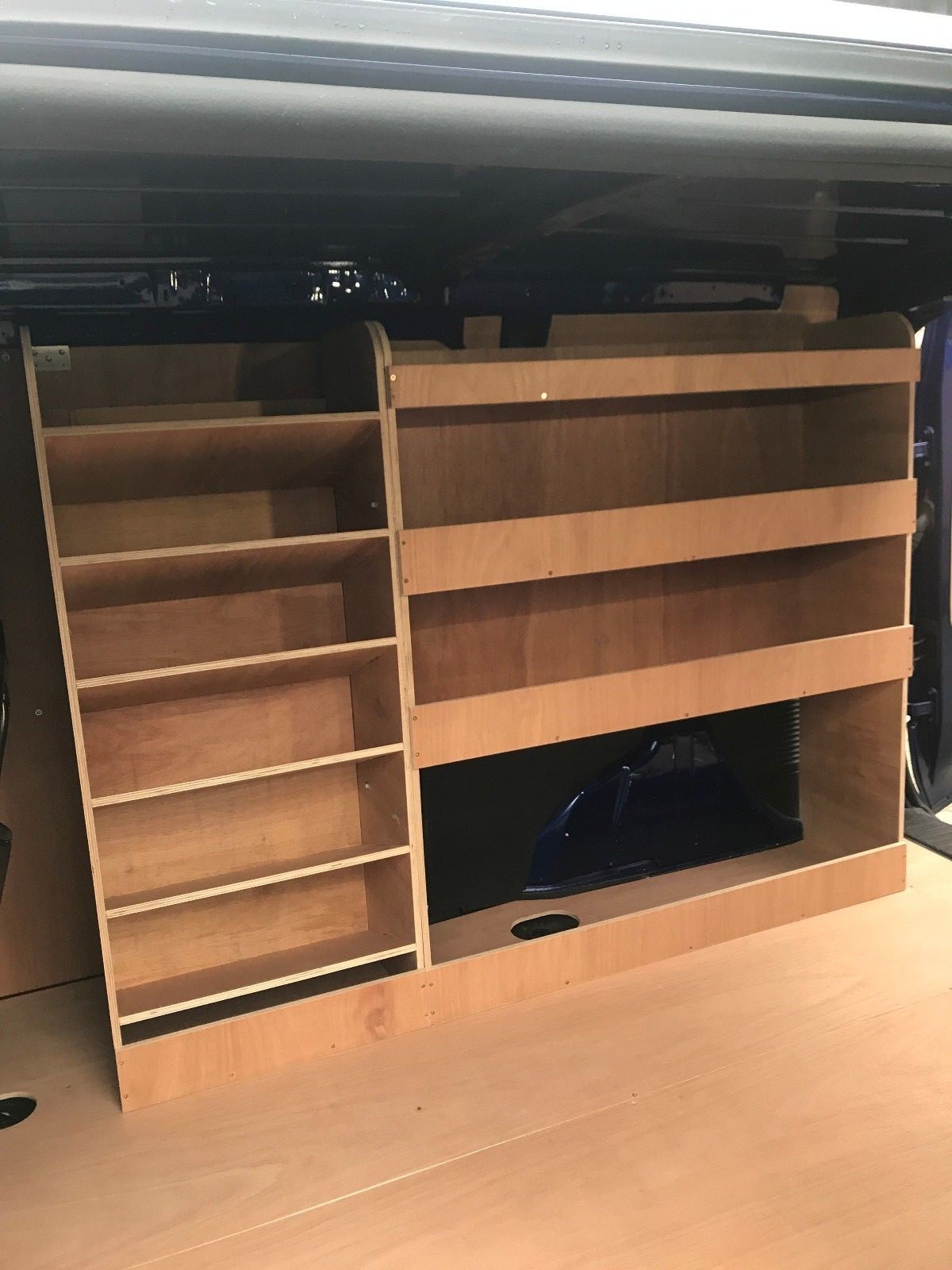 Ford Transit Connect 2014 - 2023 Van Shelving Racking LWB Plywood ...