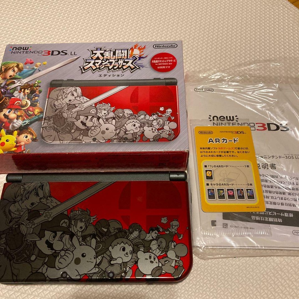 Nintendo new 3DS LL XL Accessory complete console Used Region free Rank ...