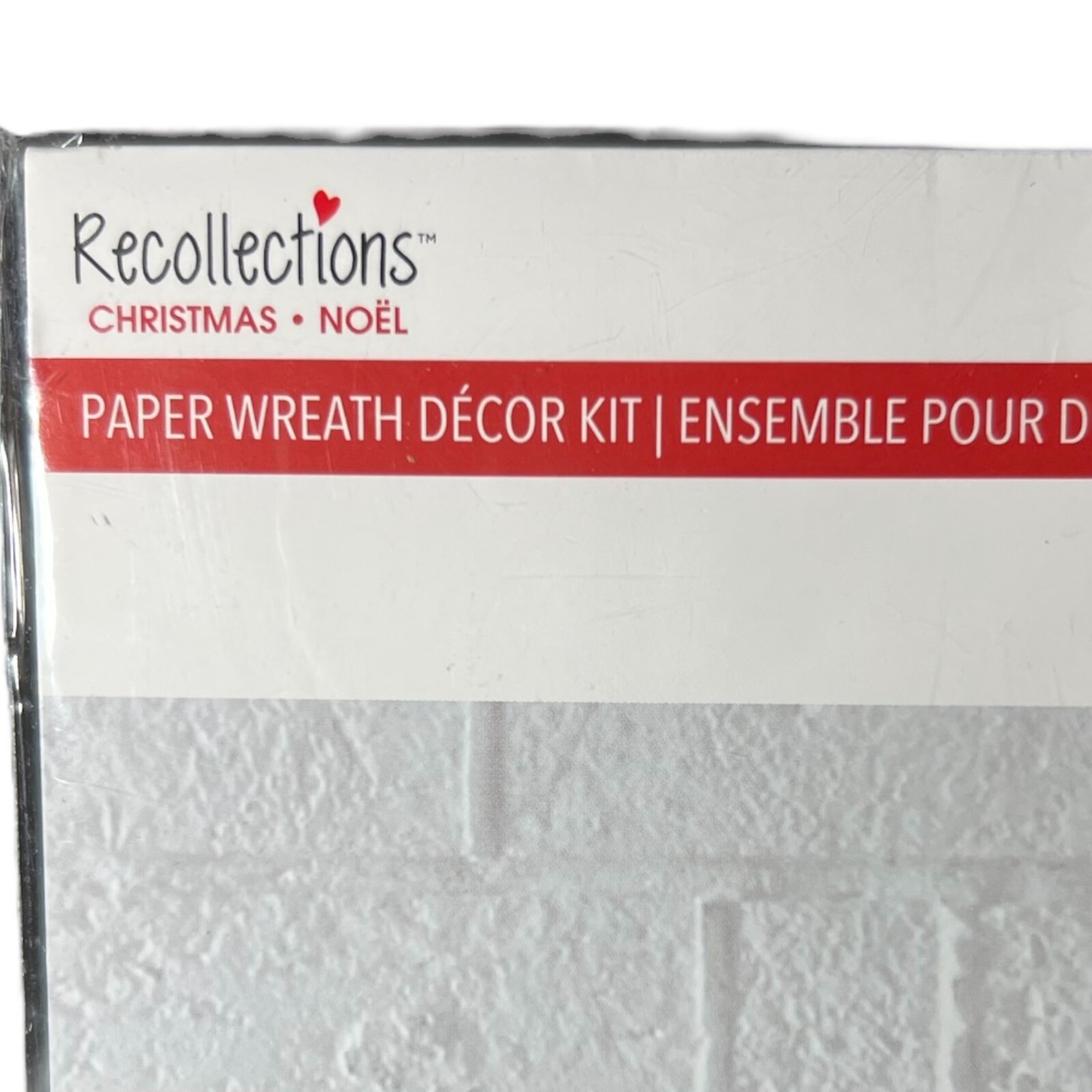 Recollections+Paper+Wreath+Decor+Christmas+Holiday+Craft+Kit+Holly ...