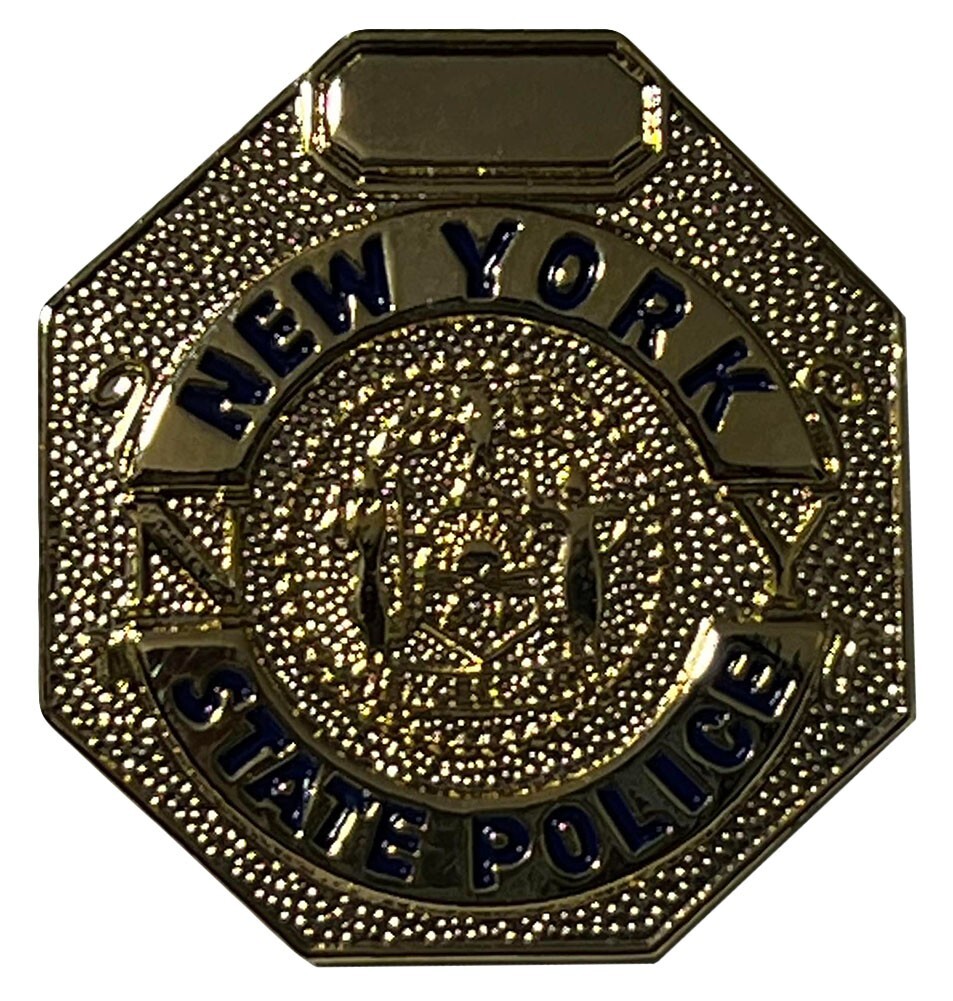 Wholesale Lot of 24 New York State Police Badge Hat Cap Lapel Pin PO ...
