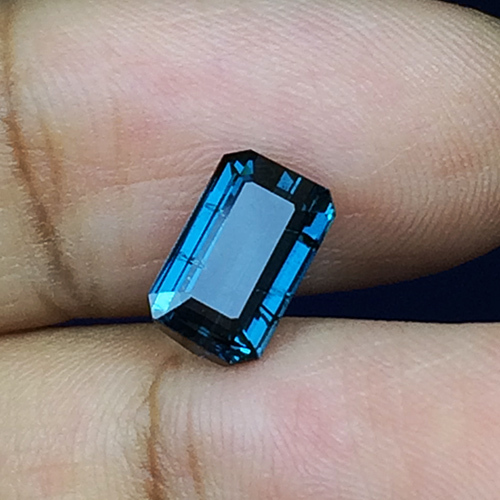 1.66cts Beautiful Color Natural Blue Indicolite Tourmaline Loose ...