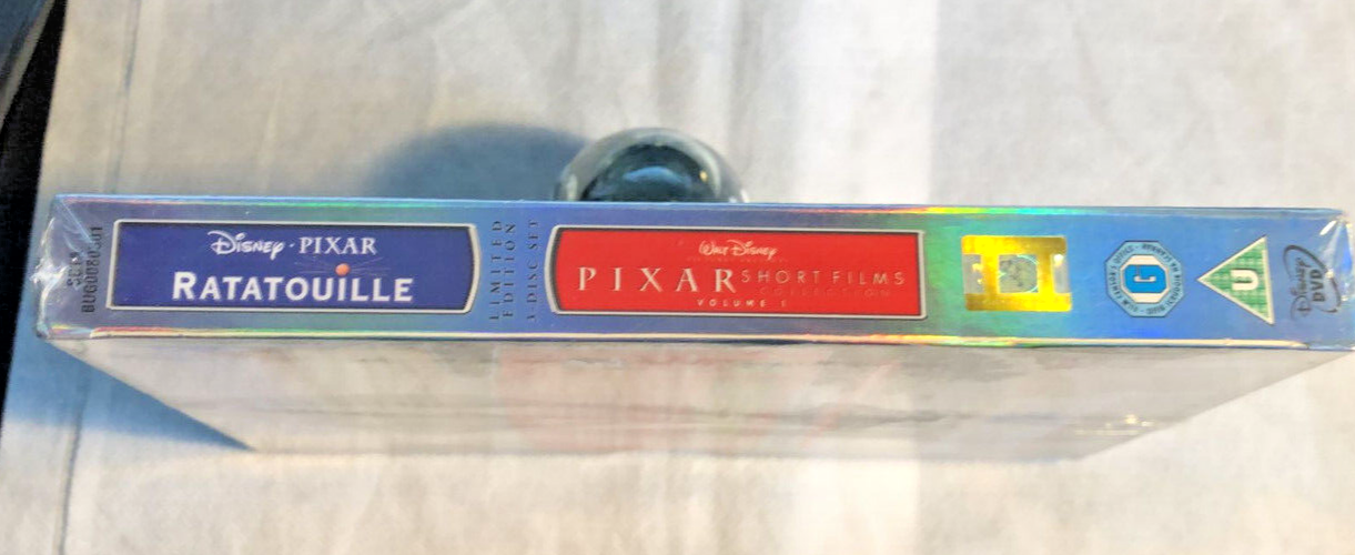 RATATOUILLE / PIXAR SHORT FILMS: DISNEY LTD 3 DISC DVD SET - VGC (FREE ...
